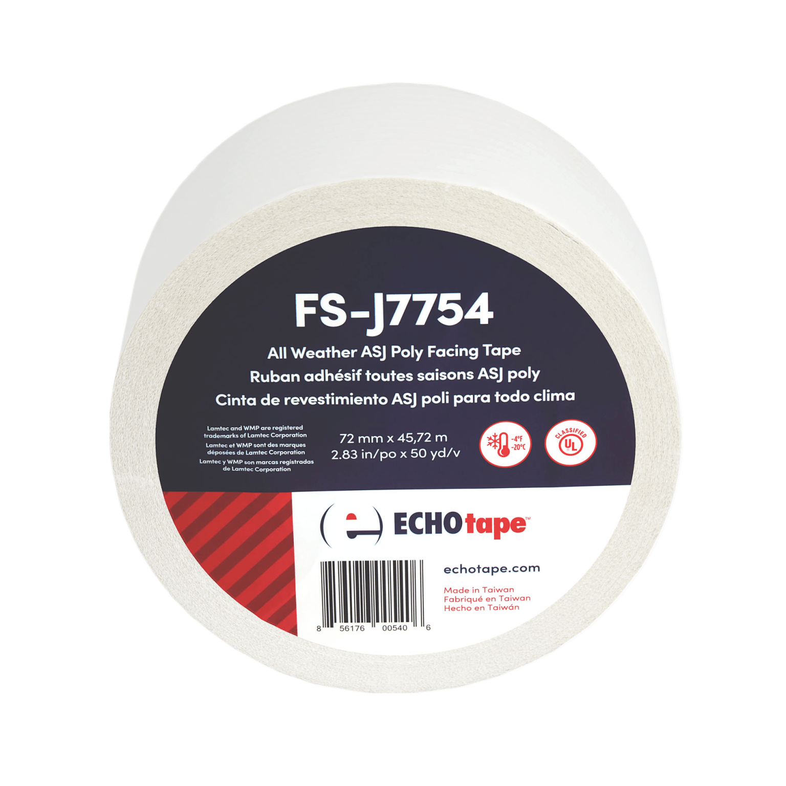 ASJ Poly Tape | All Weather Insulation Facing Tape | FS-J7754