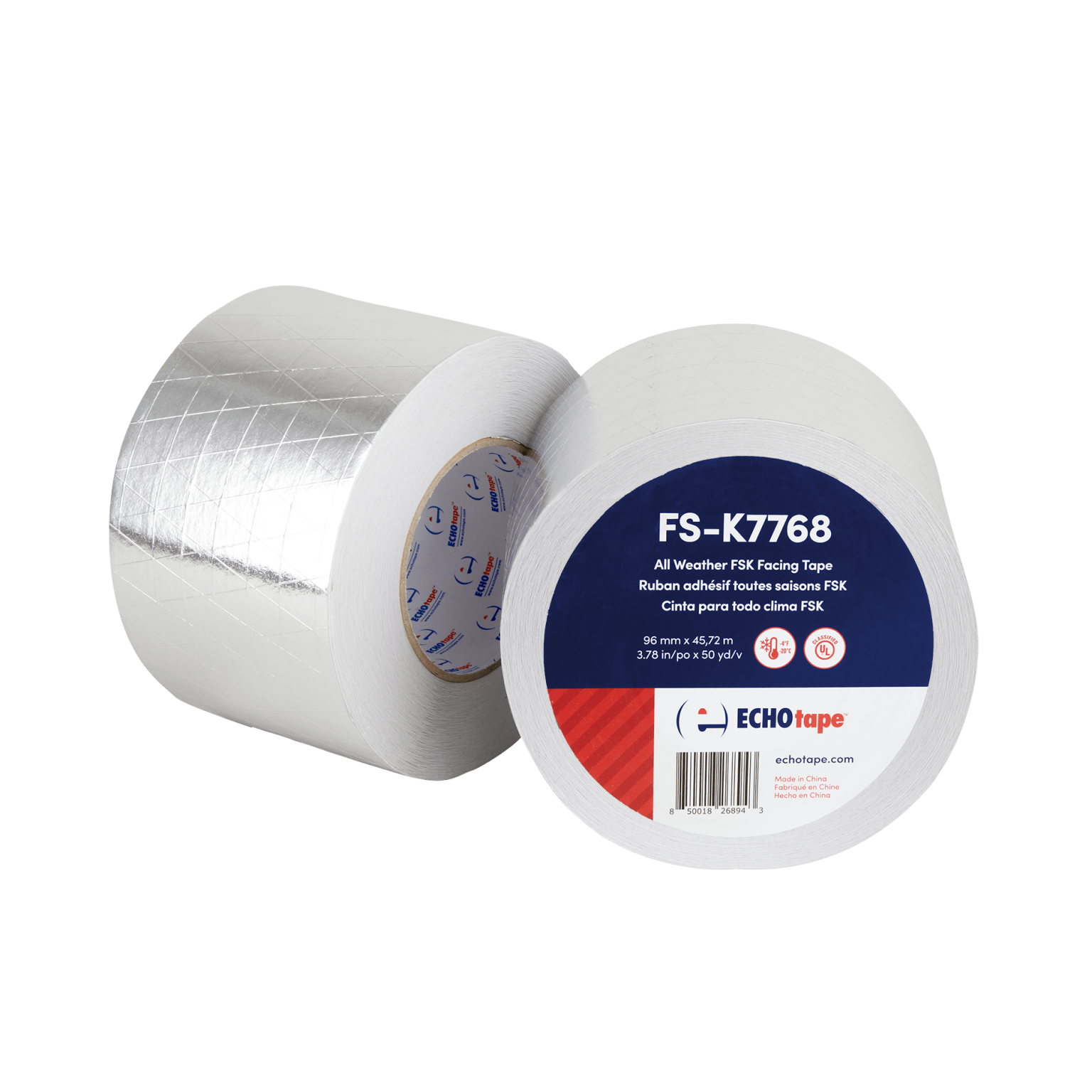FSK Tape | All Weather Insulation Facing Tape | FS-K7768